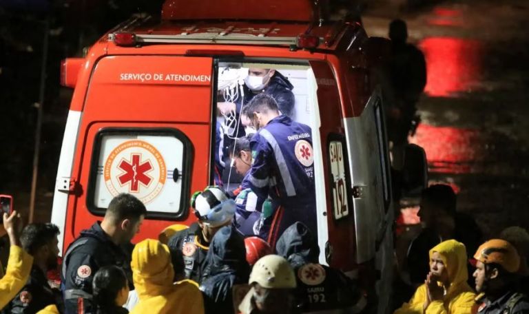 Trágico derrumbe de un edificio en Brasil: hubo al menos ocho muertos, entre ellos un niño de 12 ...