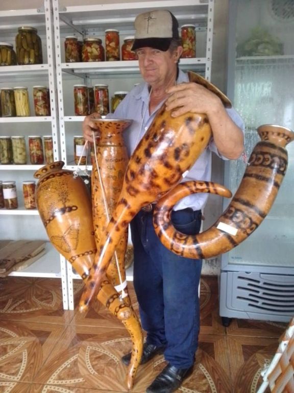 Mates de porongo con impronta sampedrina | El Territorio