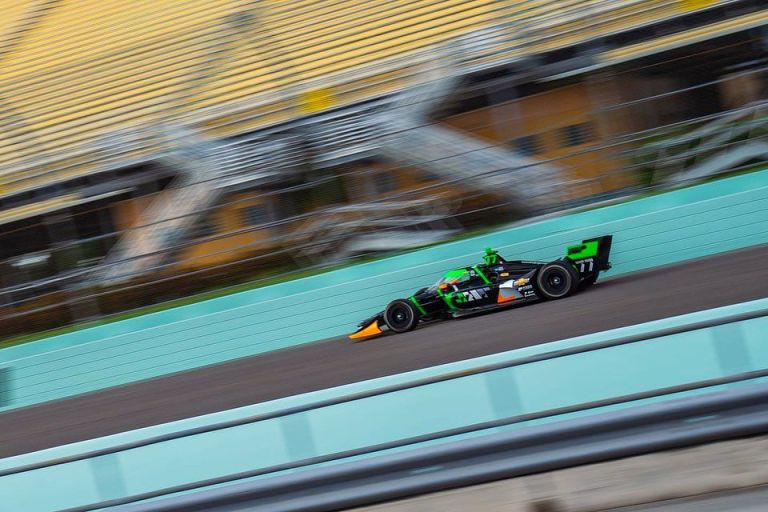 El argentino Canapino es el más rápido en la tanda del IndyCar en los ...