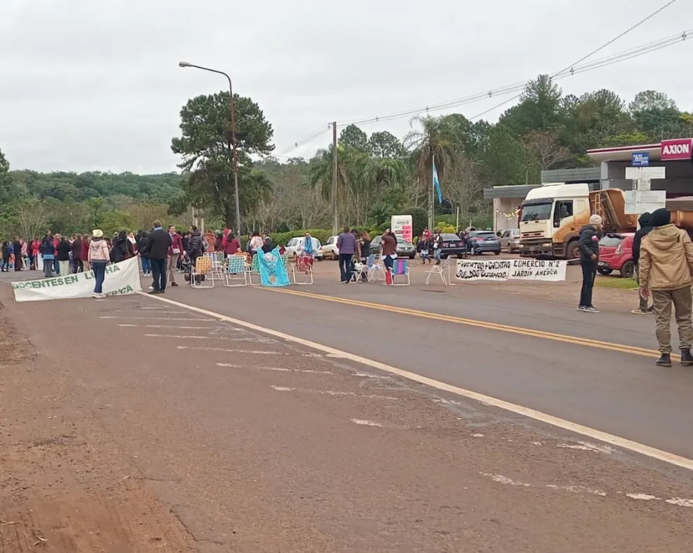 Misiones: cortes de ruta complican el tránsito sobre la ruta 12 | El ...