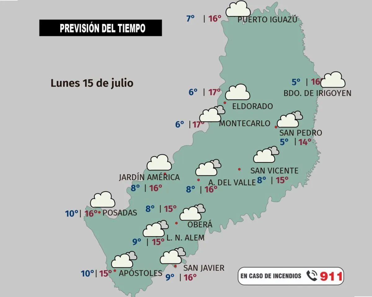 Después del frío intenso, vuelve el clima cálido en Misiones | El ...