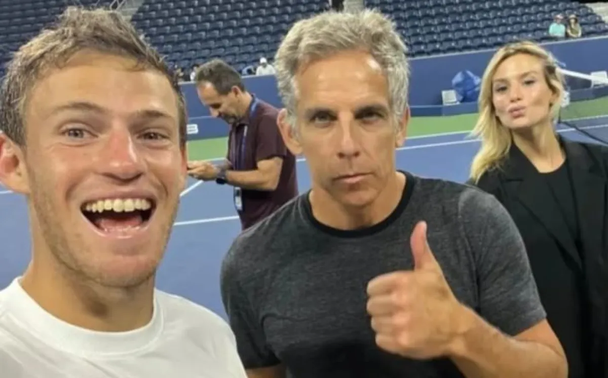 Ben Stiller le dedicó un emotivo mensaje al Peque Schwartzman tras su ...