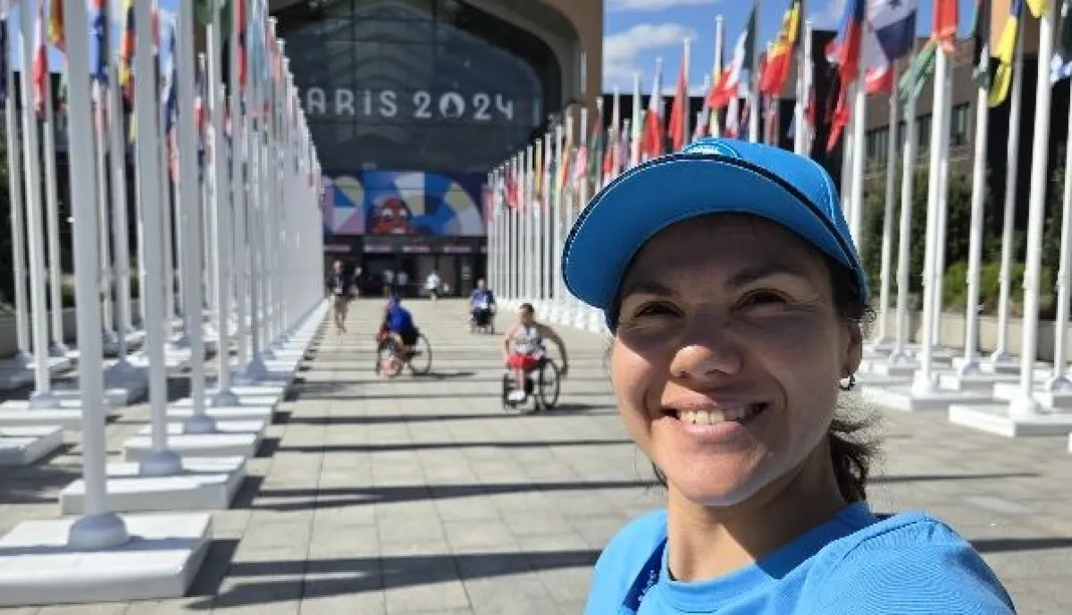París 2024: Mariela Delgado sale de nuevo a la pista acompañada "con la ...
