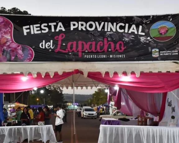 Puerto Leoni cerró una noche espectacular en la Fiesta del Lapacho | El ...