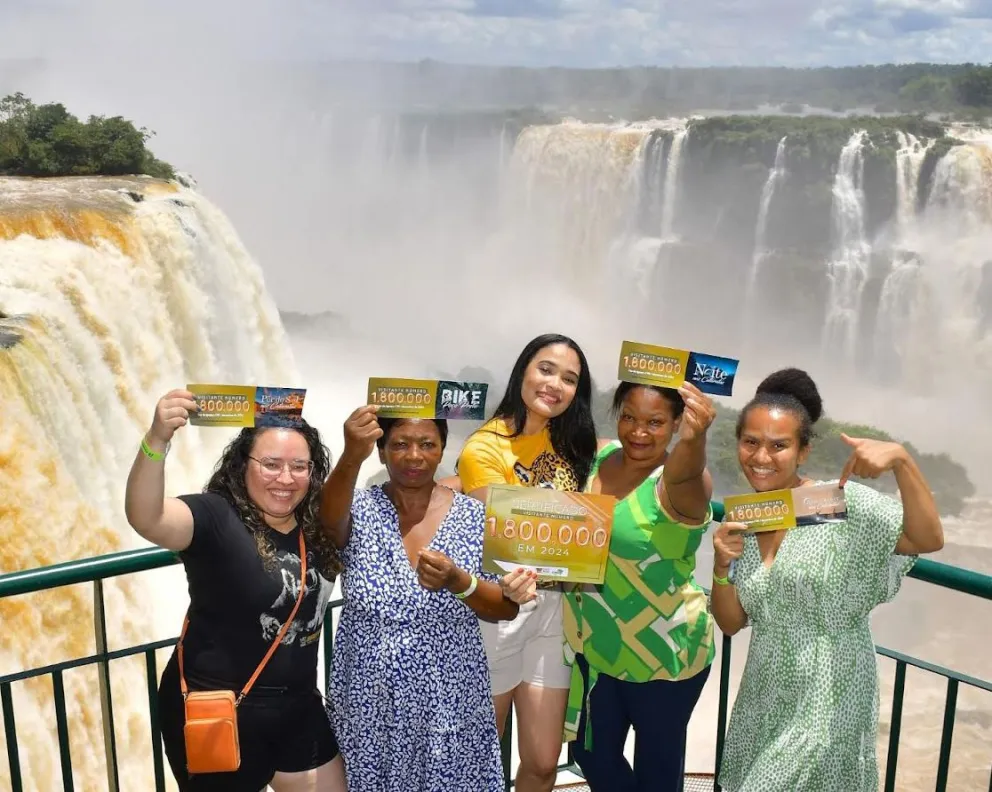 El Parque Nacional Iguazú lado brasilero superó la marca de 1 millón ...