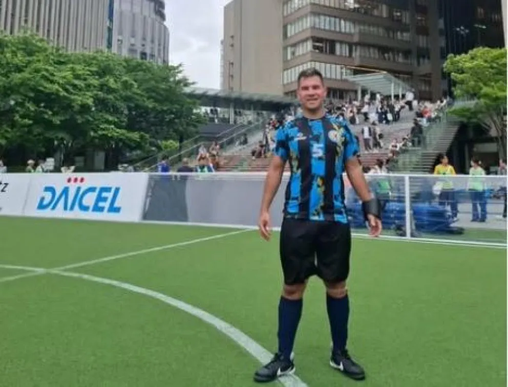 Con el misionero Mario Ríos, Los Murciélagos fueron campeones en Japón