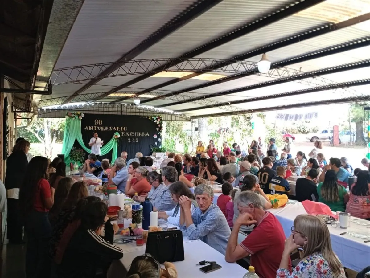 La Escuela 243 de Colonia Tamanduá conmemoró nueve décadas de historia ...
