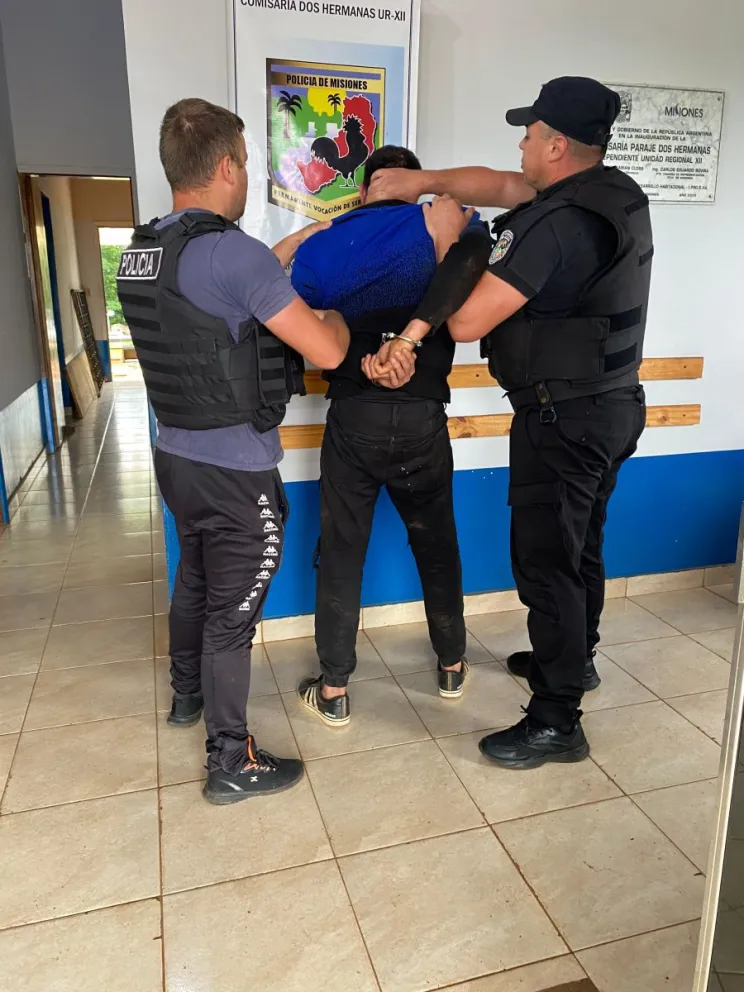 Cayó "Dente", homicida y tercer recapturado que se fugó de la comisaría ...